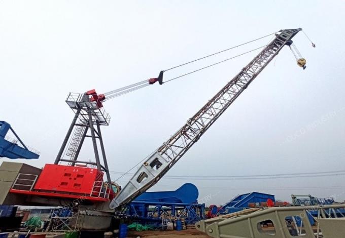 8T45M Diesel Engine Lattice Boom Crane
